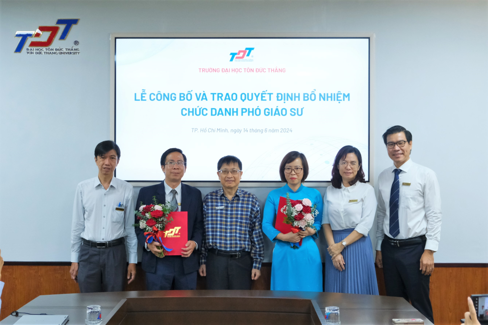 Ton Duc Thang University Held a Ceremony to Announce and Award the ...